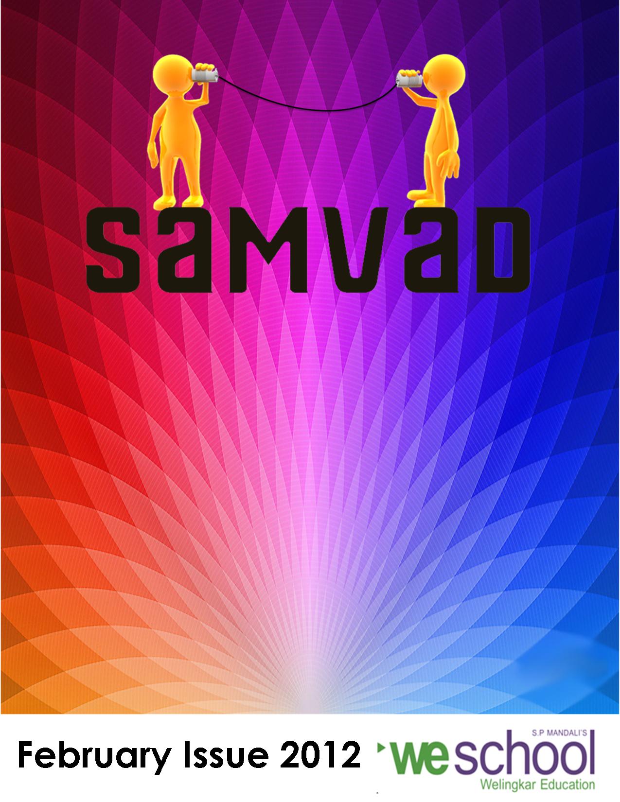 Greetings from Team Samvad! - Welingkar Blog: Beyond the Walls