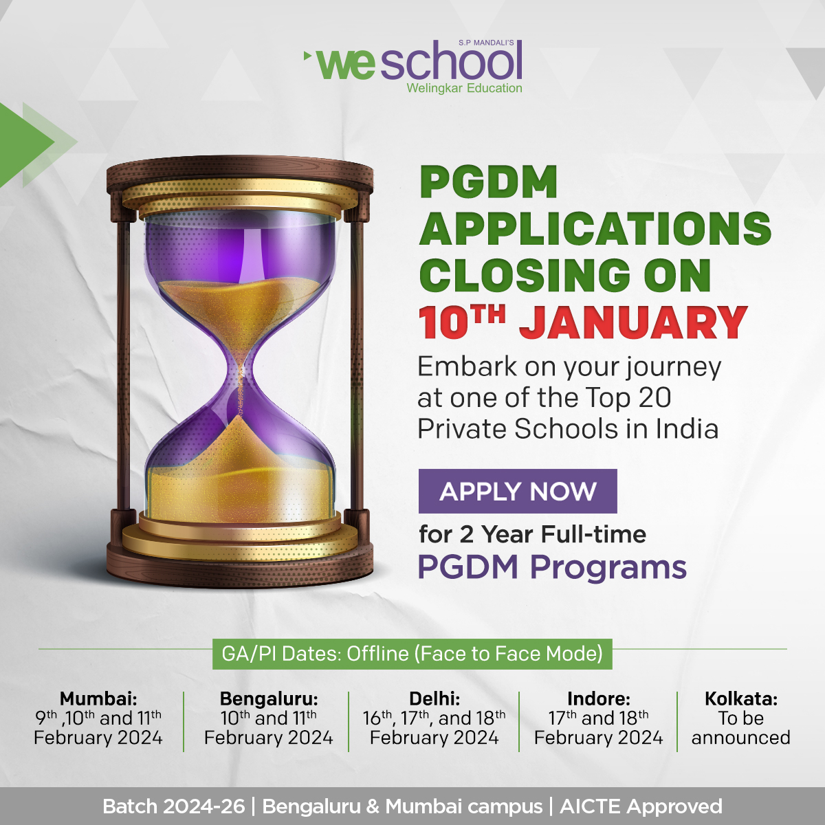 Mandatory disclosures | WeSchool